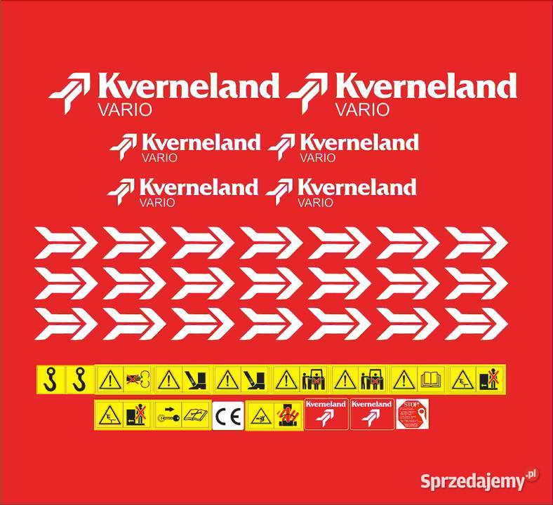 Naklejki Kverneland Vario Mocny Klej Odporne Laminat Uv Pleszew Sprzedajemy Pl