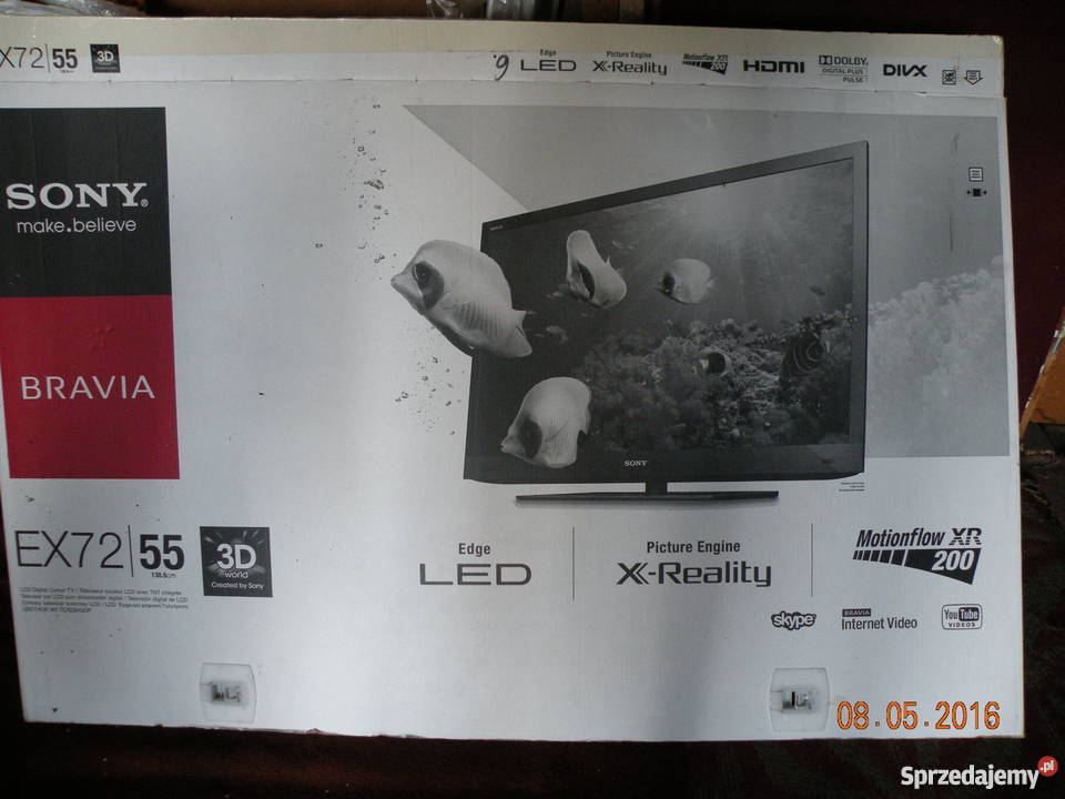 telewizor sony KDL-55EX720 | Sony Warszawa - Sprzedajemy.pl