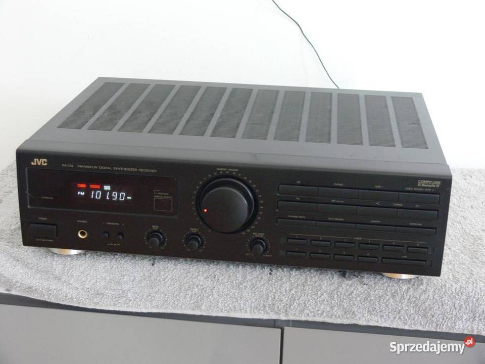 Amplituner JVC RX-212 mocny i sprawny. WYSYŁKA. Jasło - Sprzedajemy.pl