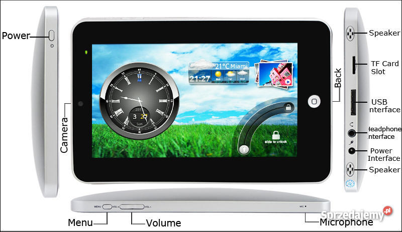 7" Google Android 2.3 Tablet PC Netbook mid - Sprzedajemy.pl