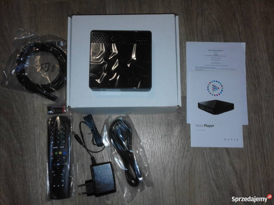 NOWY Dekoder Netia Player n7700 Łódź - Sprzedajemy.pl