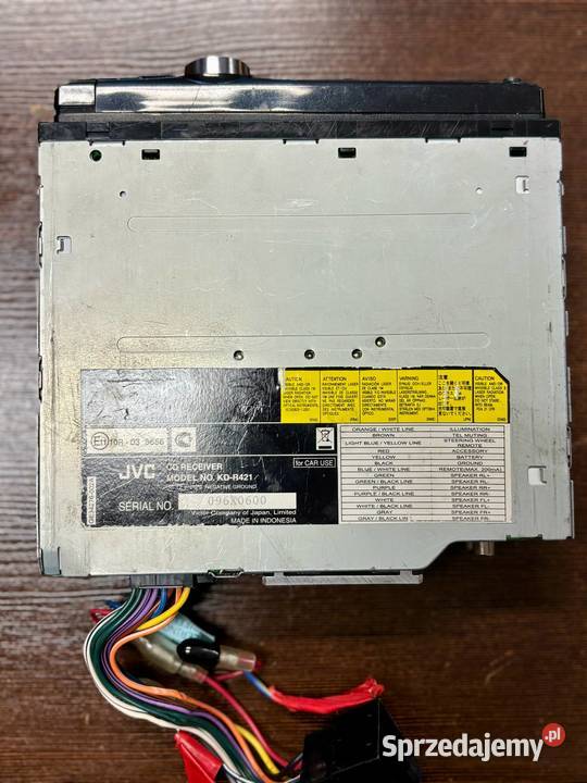 Radio samochodowe CD JVC KD-R421 Elbląg - Sprzedajemy.pl
