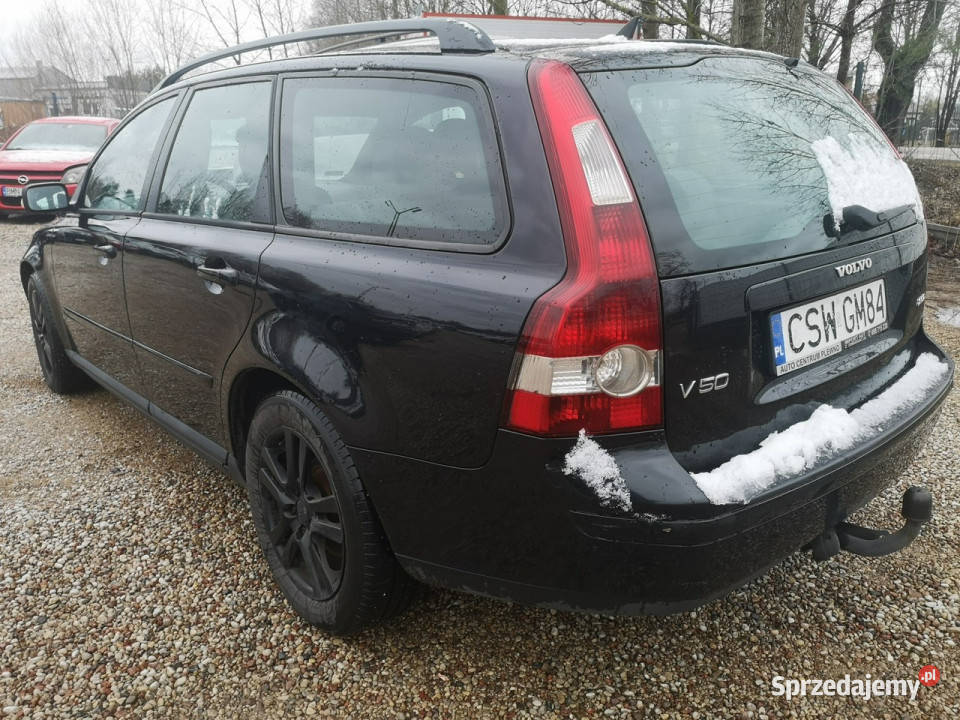 Volvo V50 2.0 diesel ładne czarne kombi na alusach Tanie Auta Fasty I (200… - Sprzedajemy.pl