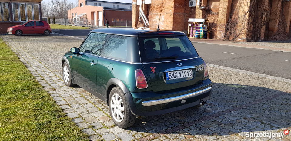 Mini Cooper r50 British Racing Green Aut. Wrocław - Sprzedajemy.pl