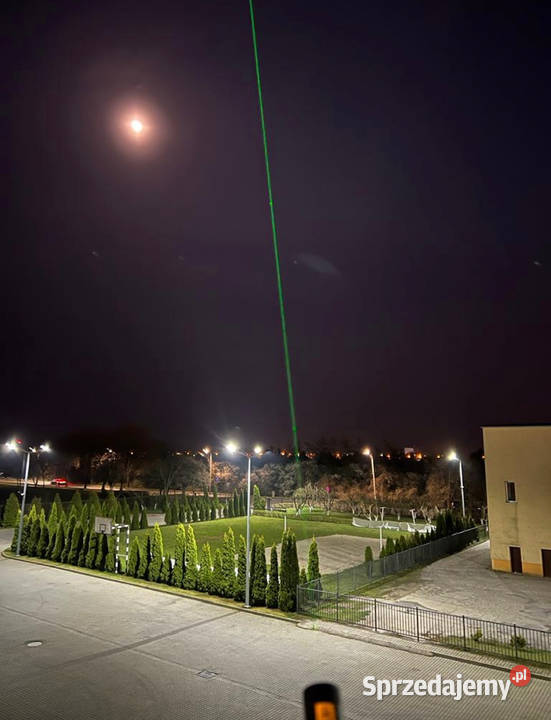 Profesjonalny Zielony Laser Ładowany USB Mega Moc Janikowo - Sprzedajemy.pl