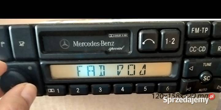Radio Becker Mercedes W124 W202 W140 R129 W126 190 Krosno - Sprzedajemy.pl