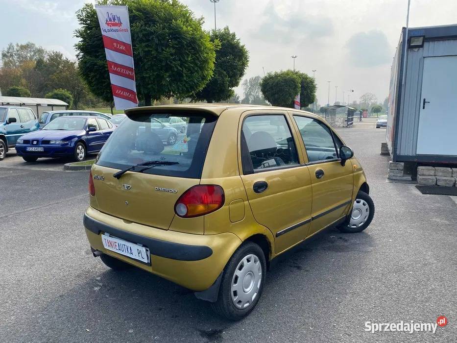 Daewoo Matiz 0.8 Benzyna!/Niski przebieg!/Ekonomiczny silnik Łódź ...