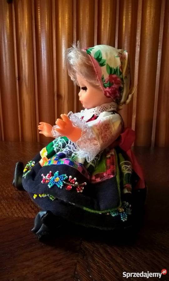 Lalka ludowa - łowicki strój regionalny - Hand Made Kluczbork ...