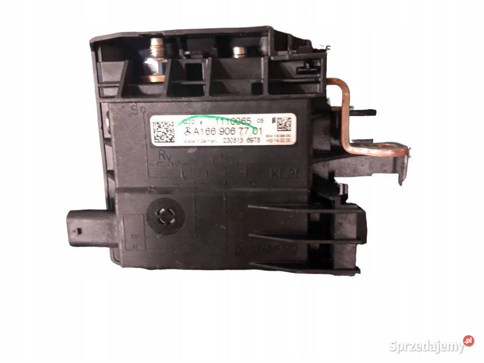 MERCEDES ML W166 SKRZYNKA BEZPIECZNIKÓW 1669067701 Murzynowo ...