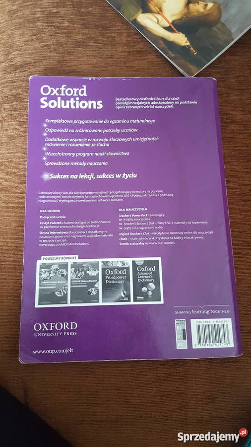 Ćwiczenia oxford solutions intermediate Śrem - Sprzedajemy.pl Ćwiczenia oxford solutions intermediate Śrem - Sprzedajemy.pl