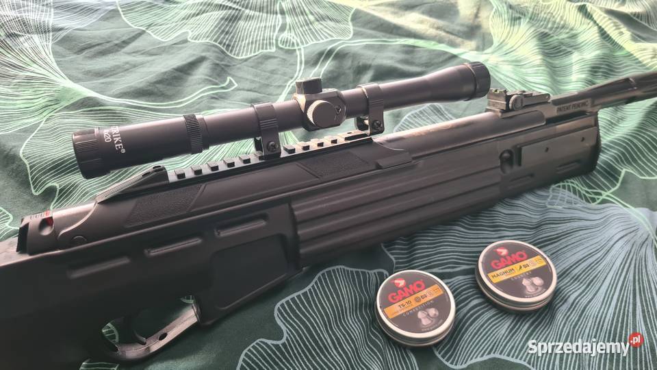 Zestaw Wiatrówka Hatsan TG AirTact QE Gen.2 4,5 mm + Luneta + śruty ...