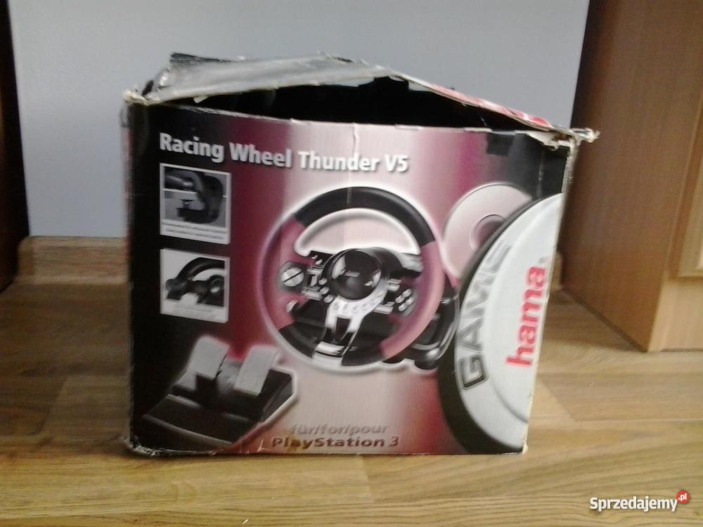 Kierownica do pc i ps3 hama wheel thunder v5 - Sprzedajemy.pl