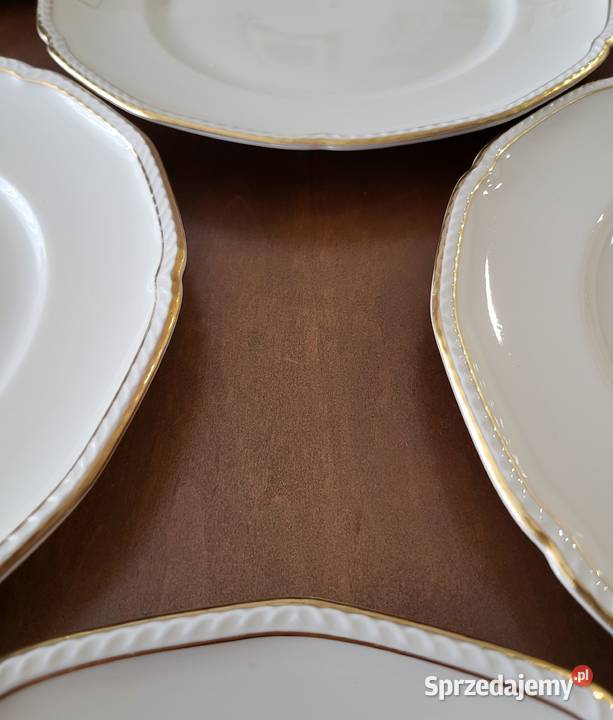Talerzyki deserowe écru – Tettau, Bawaria Szczecin - Sprzedajemy.pl