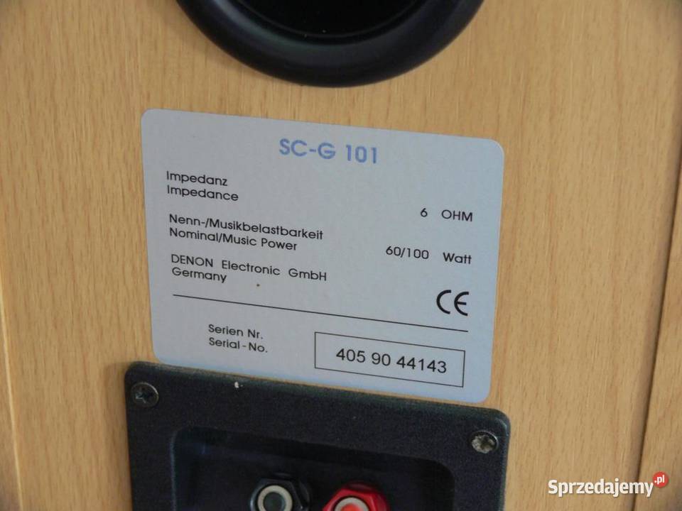 Kolumny Denon SC-G101 dla konesera. WYSYŁKA. Jasło - Sprzedajemy.pl