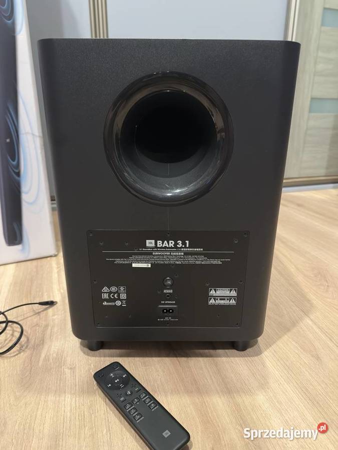 Soundbar JBL BAR 3.1 Dolby Digital 4K 450 W sub 25 cm Kudowa-Zdrój ...