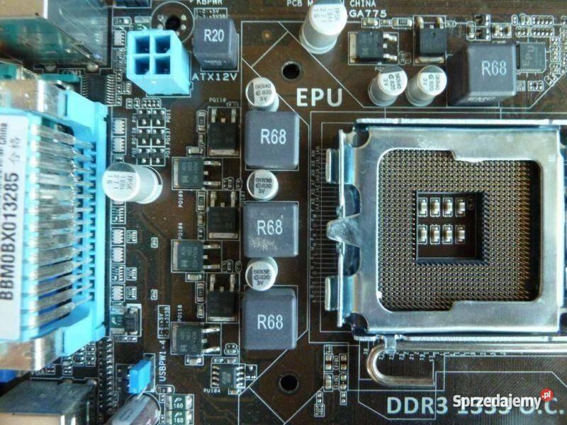 Płyta główna LGA775 DDR3 Quad obsługa np. Q6600 !! FSB1333 Warszawa ... Płyta główna LGA775 DDR3 Quad obsługa np. Q6600 !! FSB1333 Warszawa ...