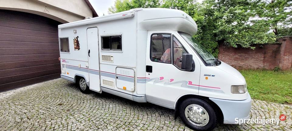 Kamper Fiat Ducato 2.5 TD Challenger półintegra PERFEKCYJNY STAN!! Łódź - Sprzedajemy.pl