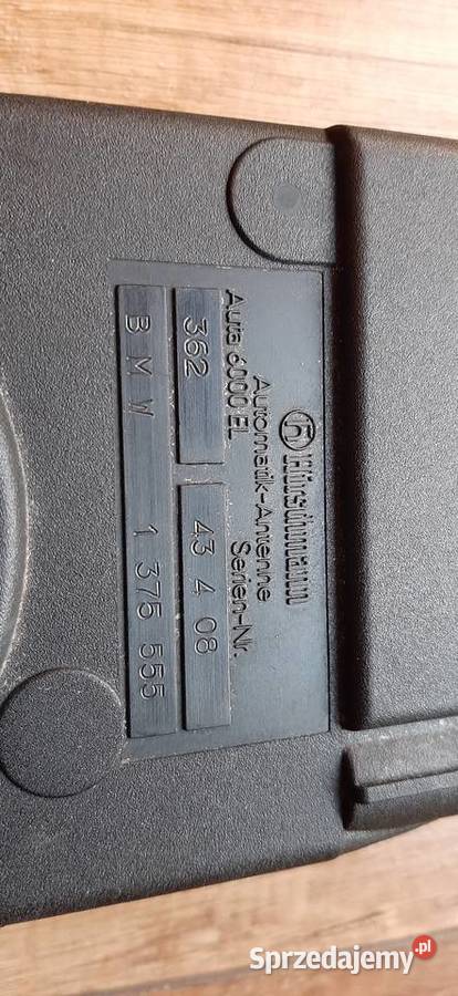 Antena hirschmann auto 6000 el z bmw e23 1375555 mercedes Mińsk ...