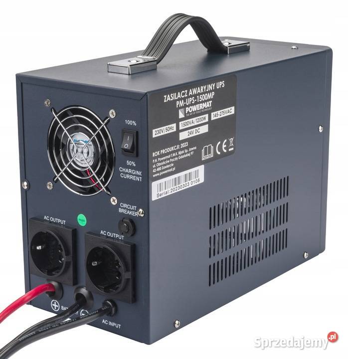 ZASILACZ AWARYJNY UPS LCD 1500VA 1200W DO PIECA CO 1500MP Katowice ...