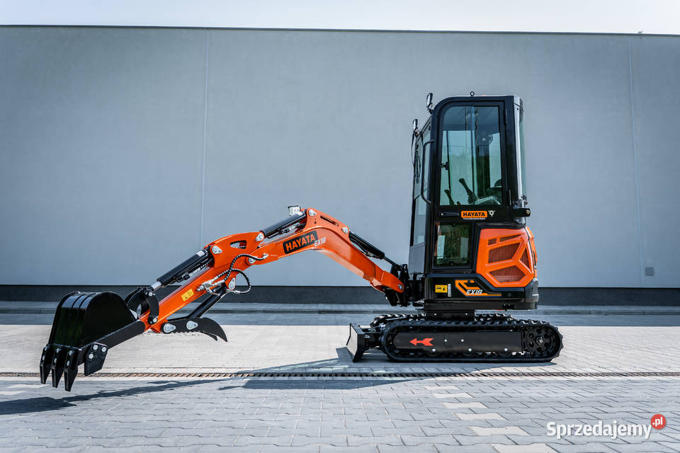 Koparka MiniKoparka 1.8t KUBOTA! Skrętne ramie szybkozłącze OKAZJA ...
