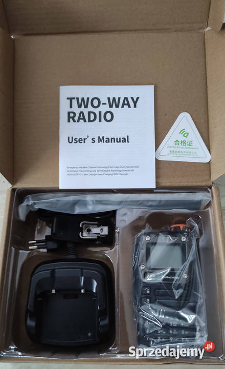 Quansheng UV K5 [8], Walkie Talkie, Radiotelefon, wgrane PMR Malbork ...