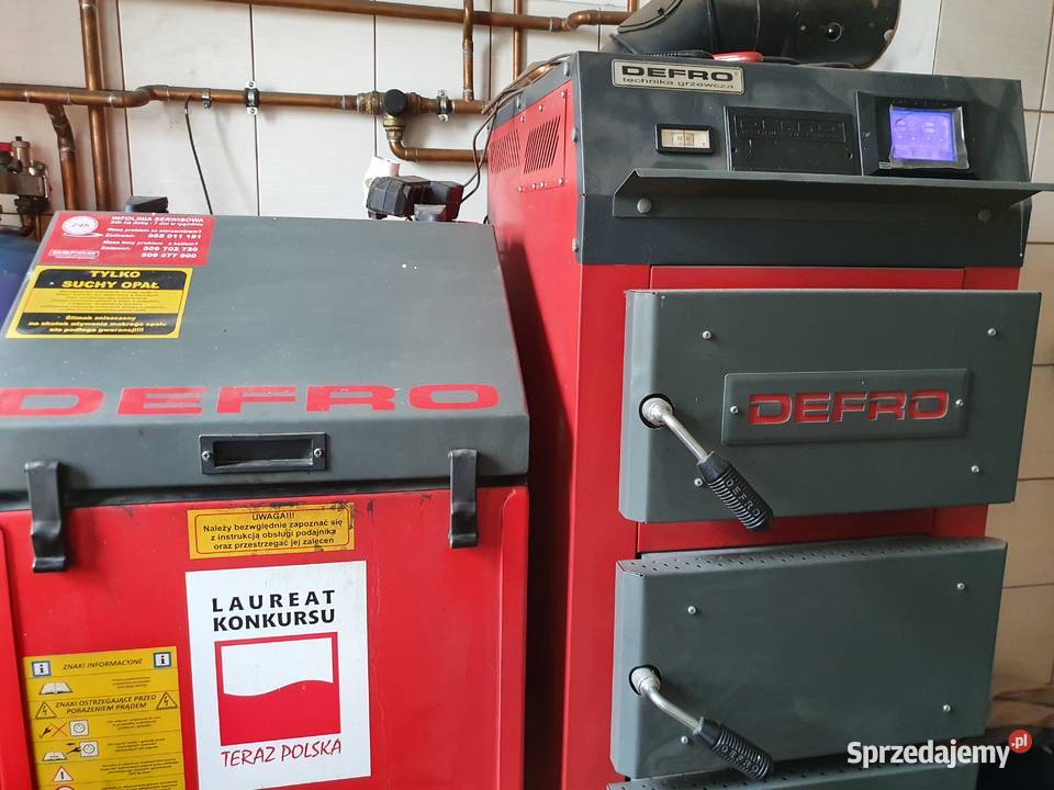 Piec Defro Duo 25KW + osprzęt Lutynia - Sprzedajemy.pl