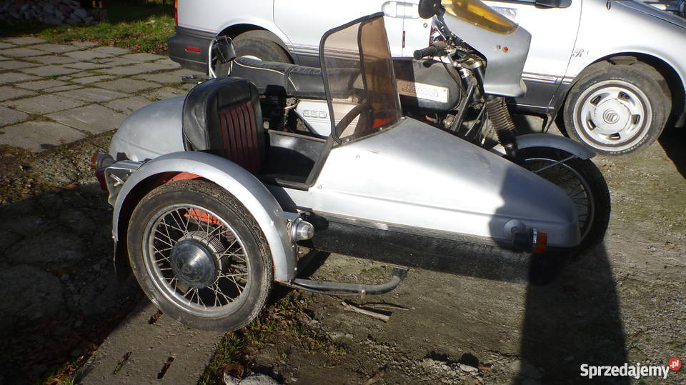 JAWA 350 DE LUX VELOREX 562 z wózkiem bocznym 350 TS 12V Sławkowice ...