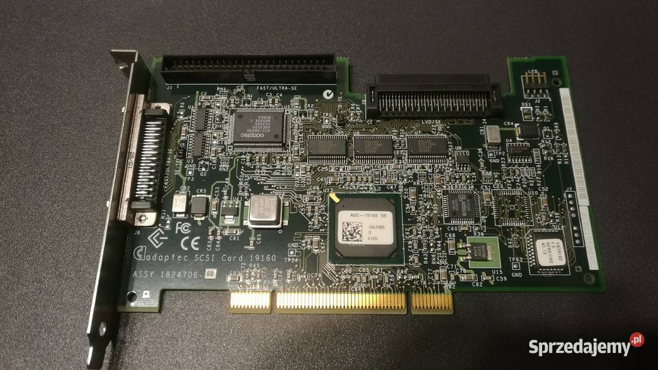 Karta SCSI Adaptec 19160 PCI Legionowo - Sprzedajemy.pl