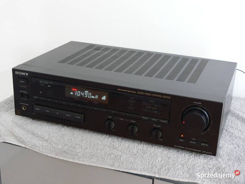 Amplituner Sony STR-AV370 mocny i sprawny. WYSYŁKA. Jasło - Sprzedajemy.pl