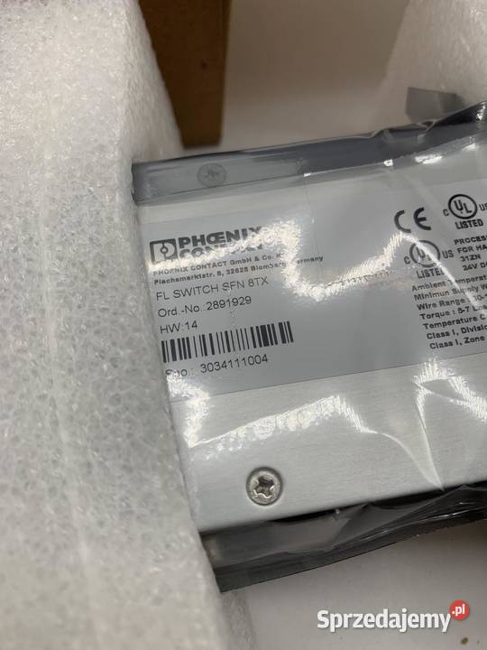 Phoenix Contact FL SWITCH SFN 8TX Ethernet Switch 2891929 Warszawa ...