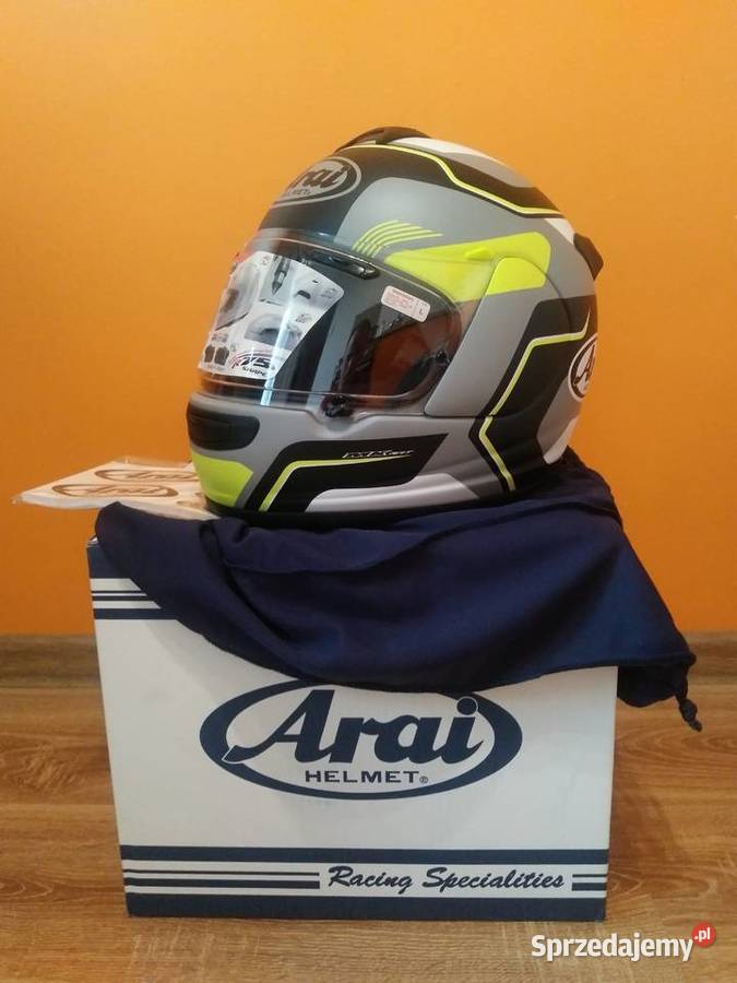 Kask motocyklowy ARAI AXCES 3 Kolor Sense Fluor Rozmiar L aziska Gorne Sprzedajemy.pl