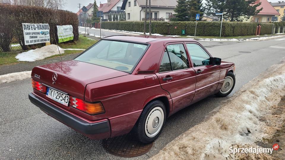 MERCEDES BENZ E190 1.8B ZAREJESTROWANY PIĘKNY STAN BDB 91R Końskie ...