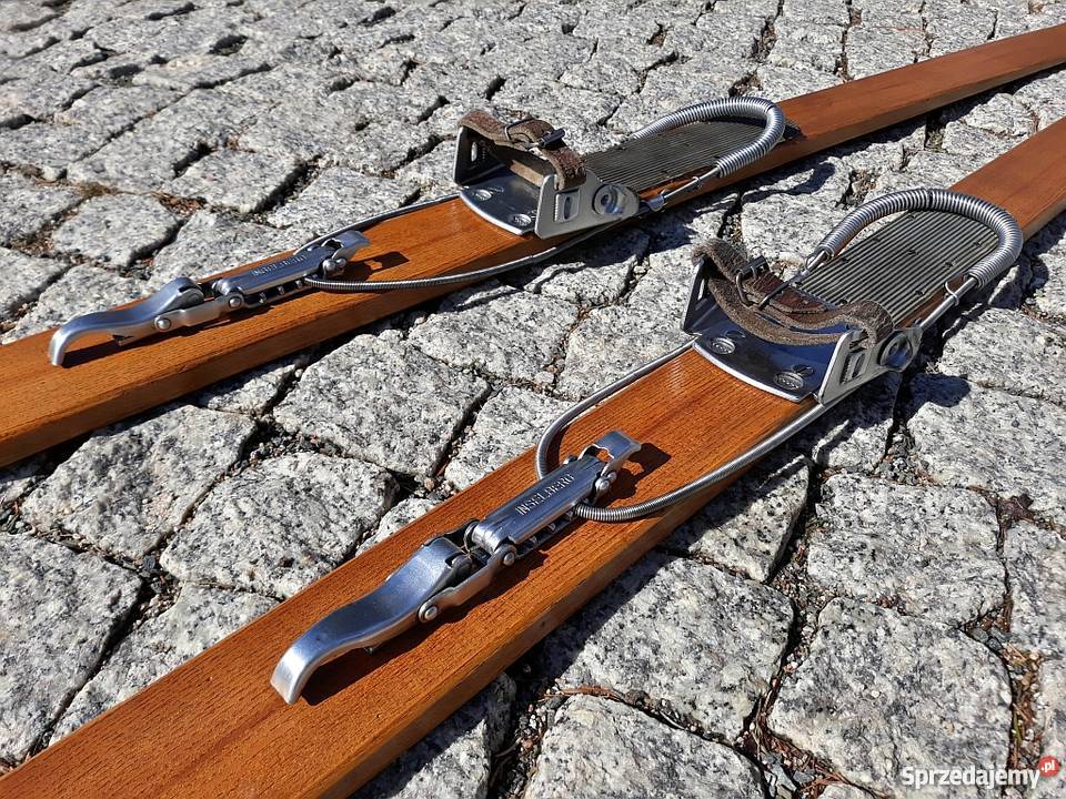 Stare drewniane narty Trusetal Szklarska Poręba - Sprzedajemy.pl