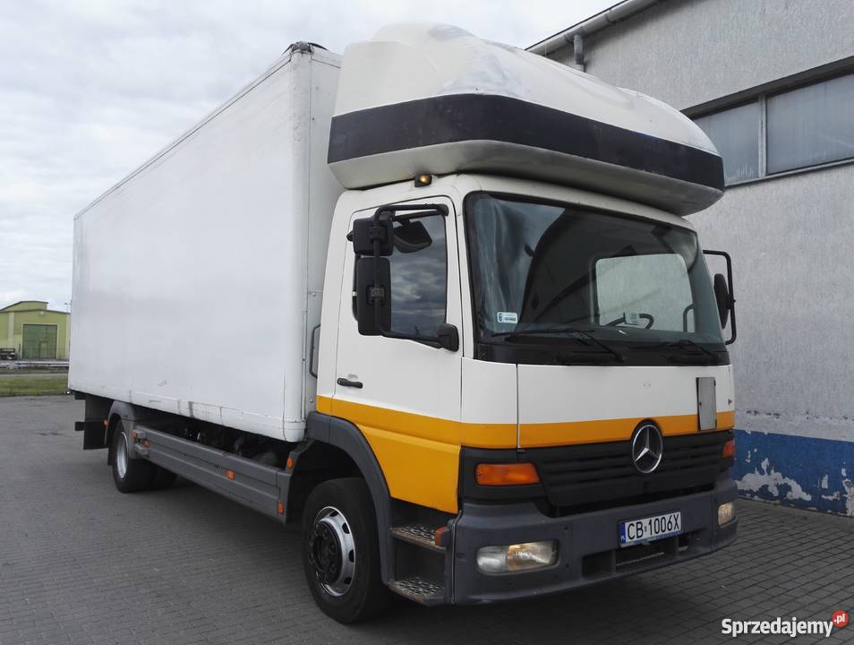 Mercedes Atego 1217 kontener z windą Bydgoszcz - Sprzedajemy.pl