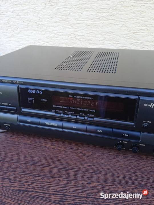 Amplituner Technics SA-EX120 mocny i sprawny. WYSYŁKA. Jasło - Sprzedajemy.pl