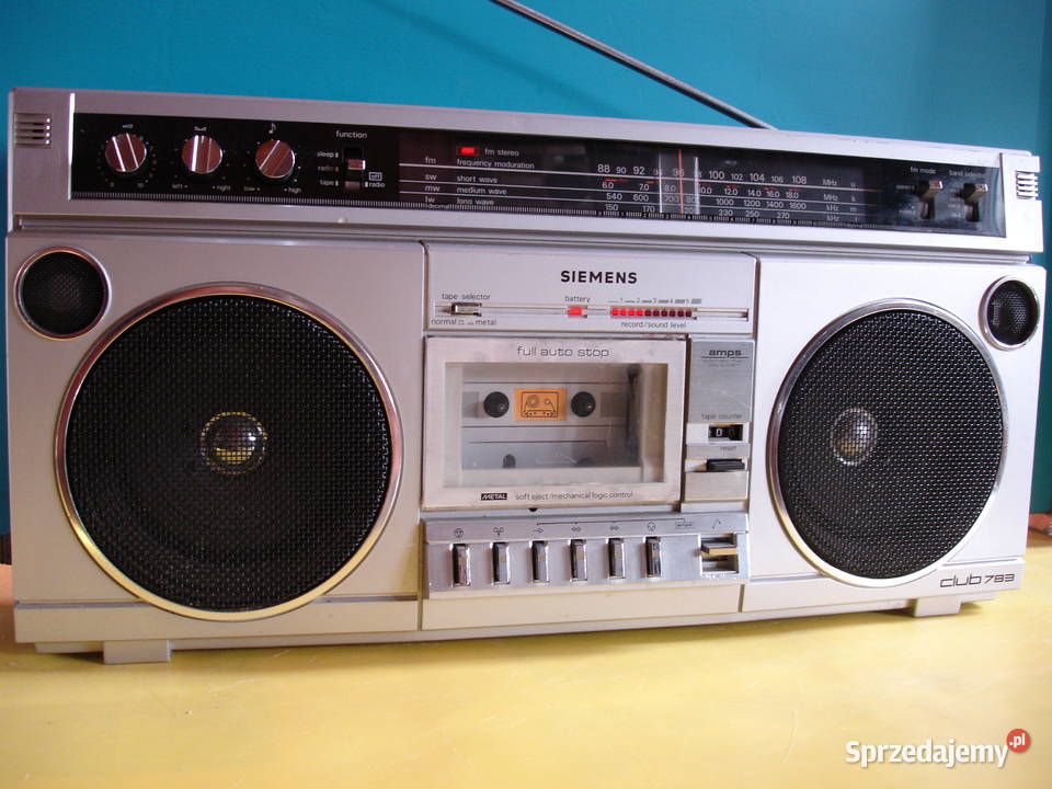 Radiomagnetofon SIEMENS CLUB 783 Zielona Góra - Sprzedajemy.pl