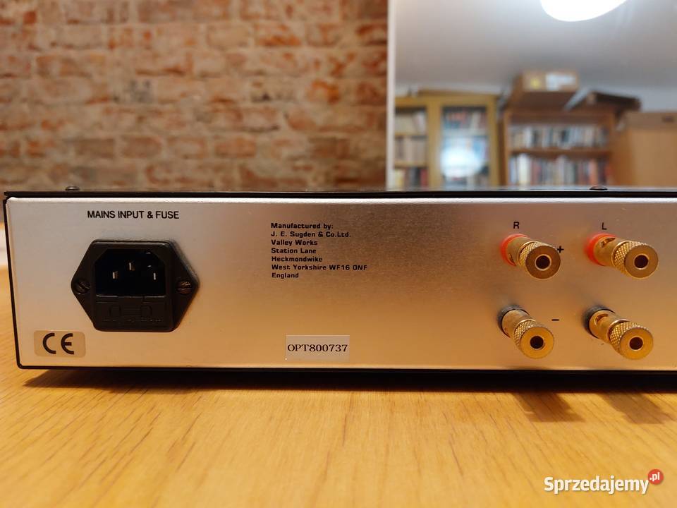 Wzmacniacz Sugden Optima 80 Warszawa - Sprzedajemy.pl