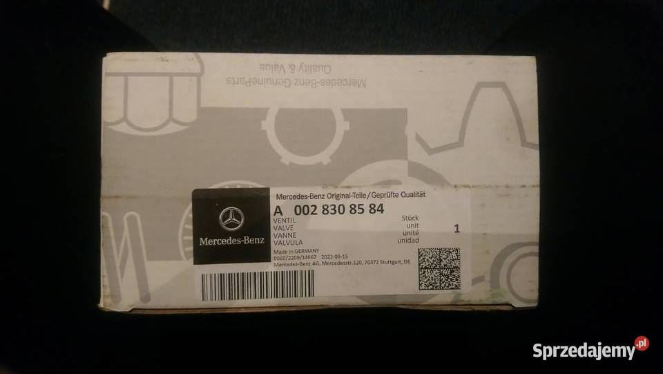 MERCEDES Pompa wody Elektryczny zawór nagrzewnicy 0028308584 Gostynin ...