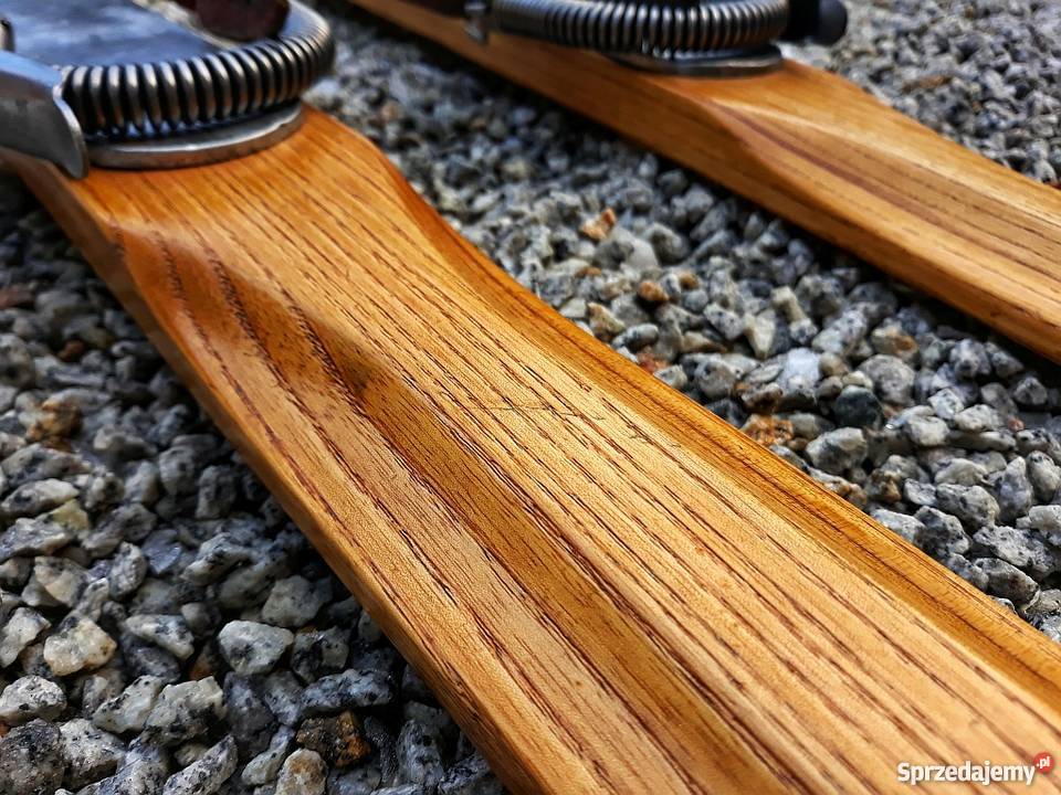 Stare drewniane narty 1930 Szklarska Poręba - Sprzedajemy.pl