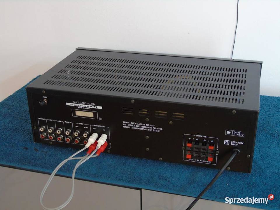 Wzmacniacz Akai AM-17 sprawny i mocny. WYSYŁKA. Jasło - Sprzedajemy.pl