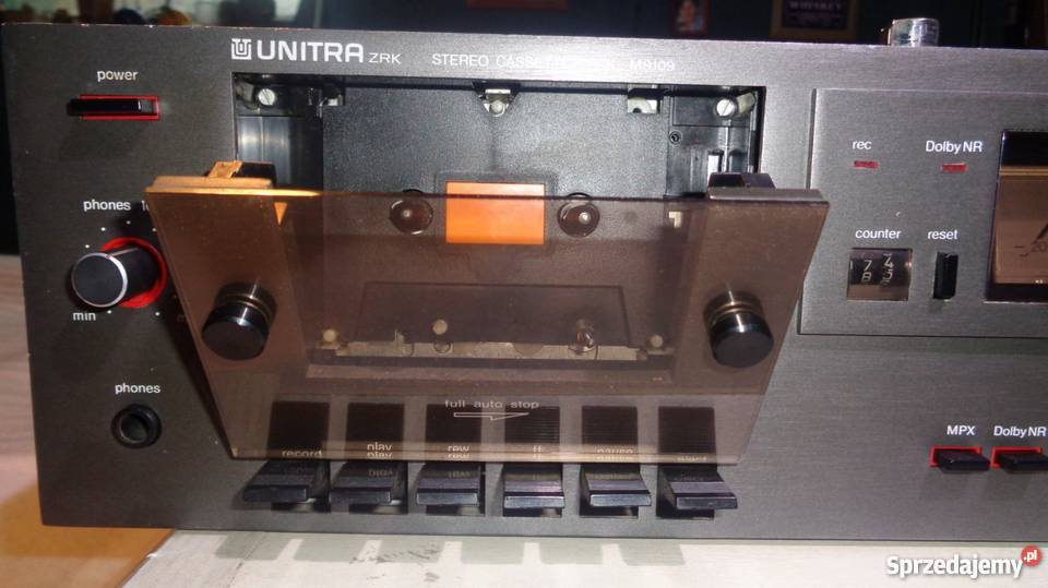 Zestaw UNITRA Amplituner AT9100 Magnetofon M9108 Ożarów Mazowiecki ...