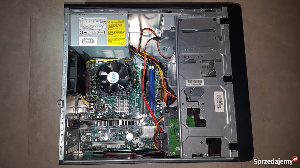 Komputer HP Compaq dx7400, MSI MS-7352, Intel Q6600, 2GB Warszawa ...