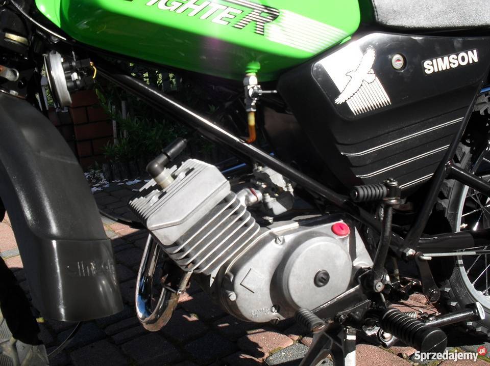 Simson Enduro S53 Fighter Jak Nowy z Niemiec Oryginał !!! Żarki - Sprzedajemy.pl
