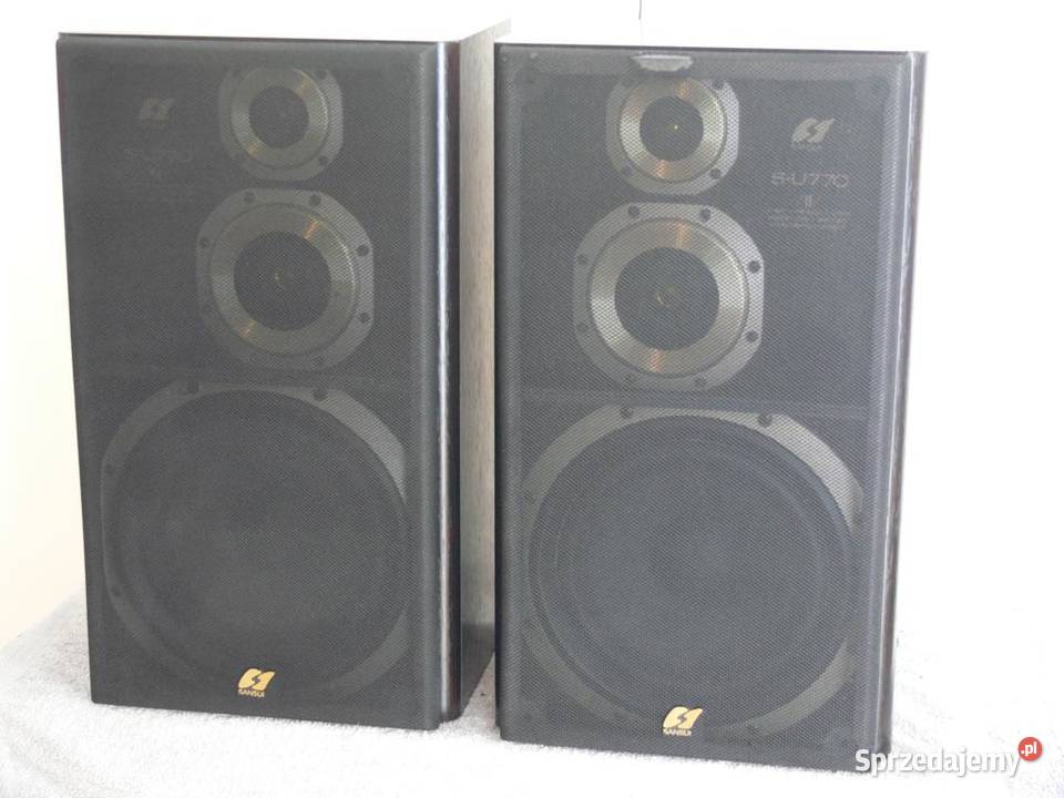 Kolumny Sansui S-U770 świetne monitory Vintage. WYSYŁKA. Jasło ...