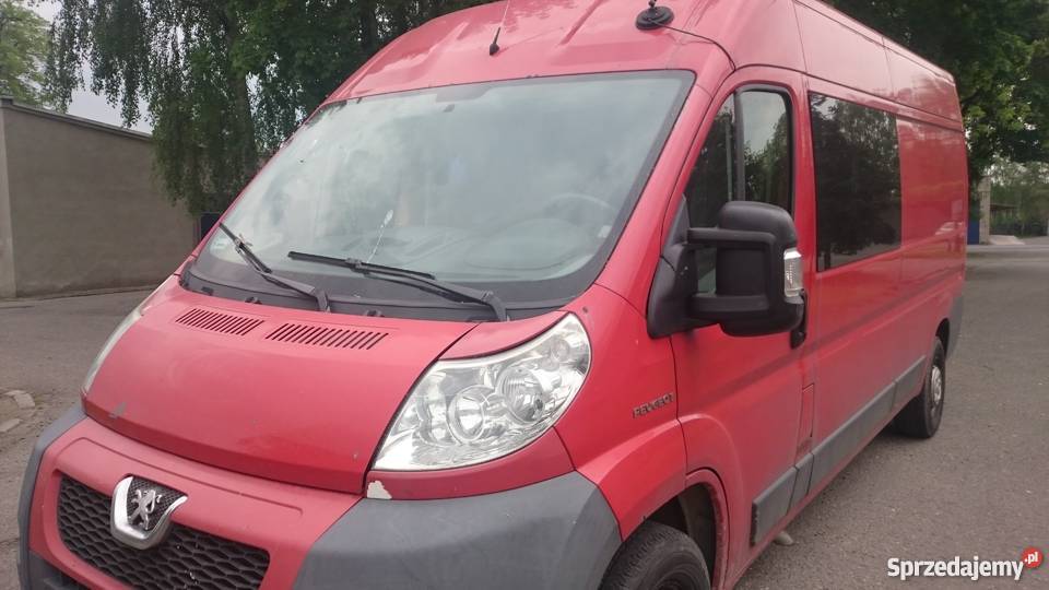 Peugeot BOXER 7 osobowy, bezwypadkowy, krajowy, faktura VAT Racibórz ...