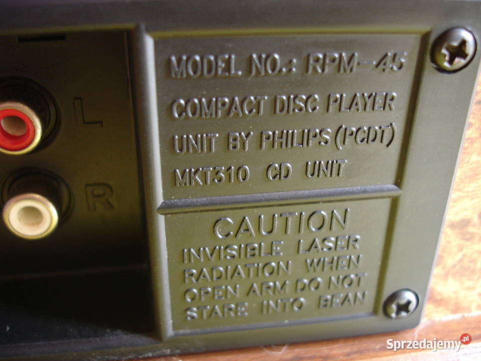 Odtwarzacz CD PHILIPS RPM-45 Zielona Góra - Sprzedajemy.pl