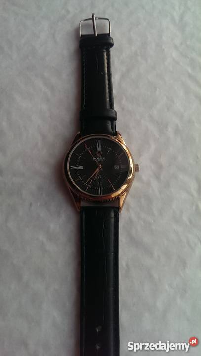 Rolex Cellini,nowy,męski, na skórzanym pasku,datownik. Warszawa ...