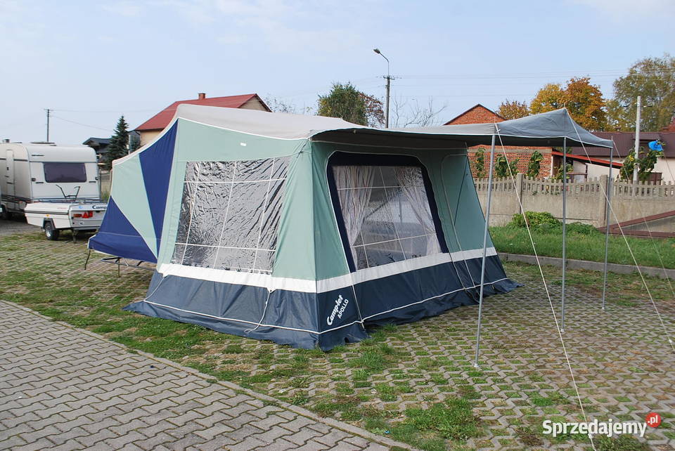 PRZYCZEPA KEMPINGOWA NAMIOTOWA CAMP-LET APOLLO 1997 R. Grzebowilk ...
