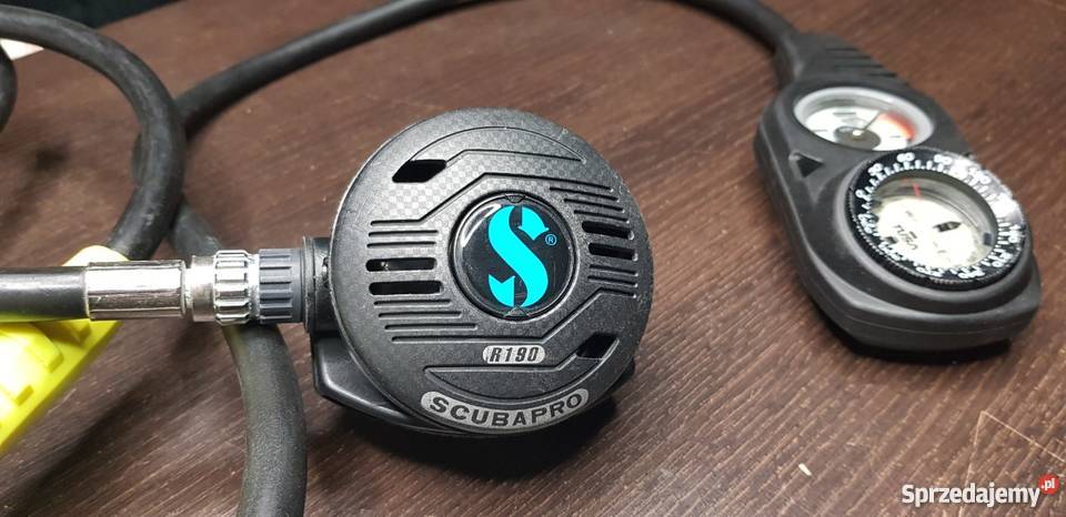 Aparat oddechowy scubapro R190 Mk2 Tusa yoke Łódź - Sprzedajemy.pl