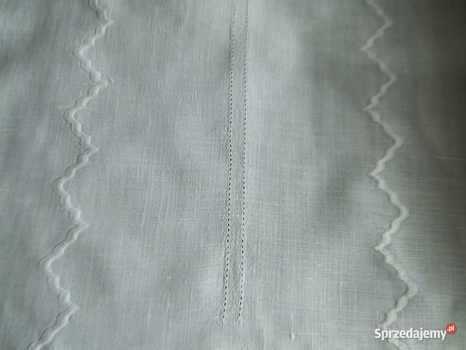 NOWY niemiecki zestaw sztućców do ryb 14 cz. + bieżnik lniany Warszawa ...